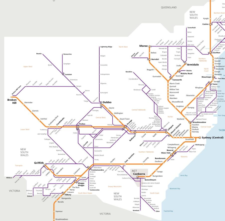 NSW TrainLink bookings | transportnsw.info